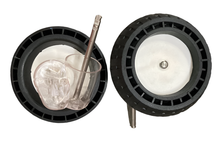 Haaga Sweeper Oblique Wheel Set for 477/677 #456874 – Janitorial ...