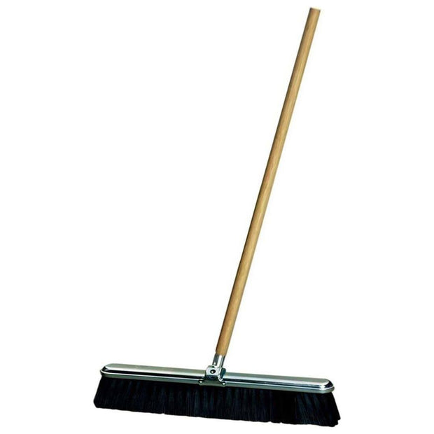 SPEEDY CORN® Commercial Straight Broom with Extra Stiff Bristles ...