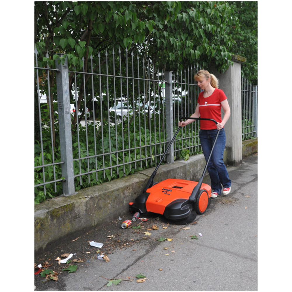 HAAGA® 477 Sweeper Outdoor / Indoor 31 inch Push Sweeper – Janitorial ...